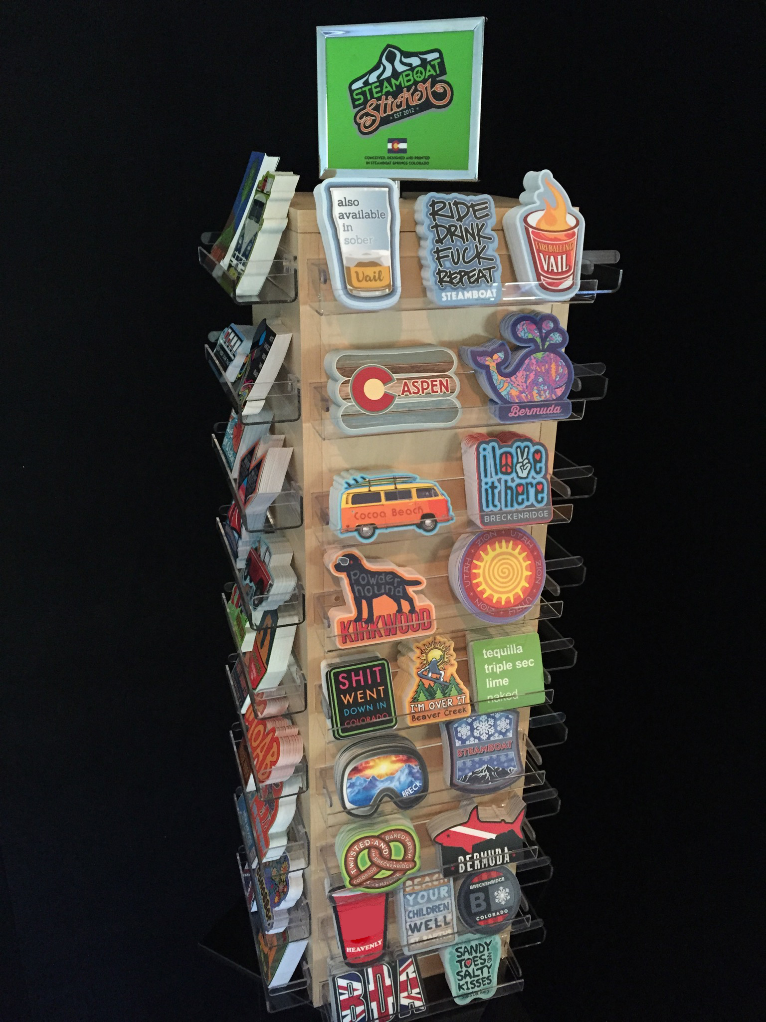 - Steamboat Stickers